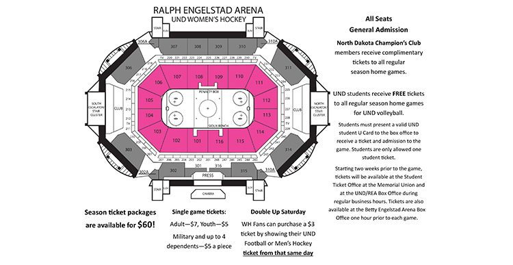 Ralph Engelstad Arena Seating Chart